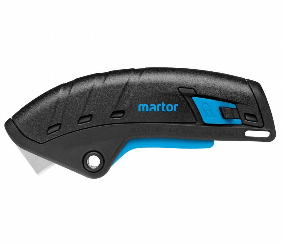 MARTOR Navaja de Seguridad Retracción Totalmente Automática Acero Mango ...