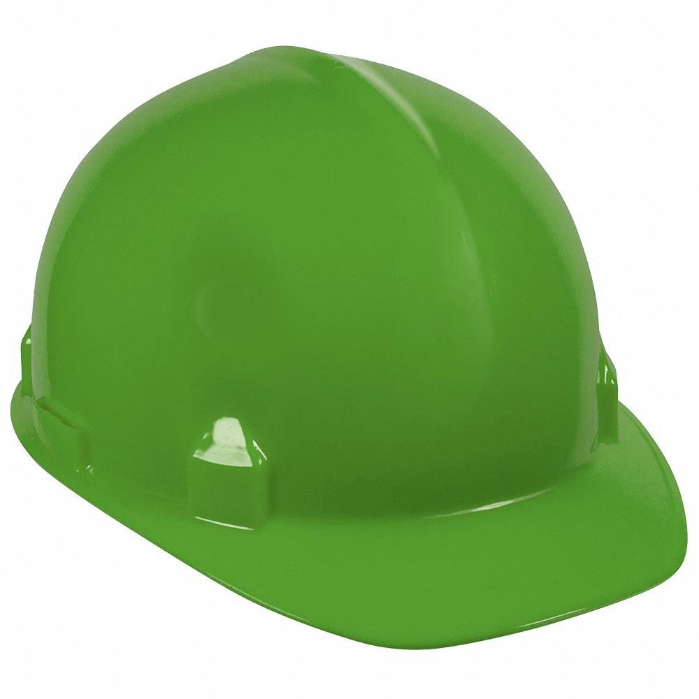 Helmet, Green w/Ratchet.PK12 - Grainger