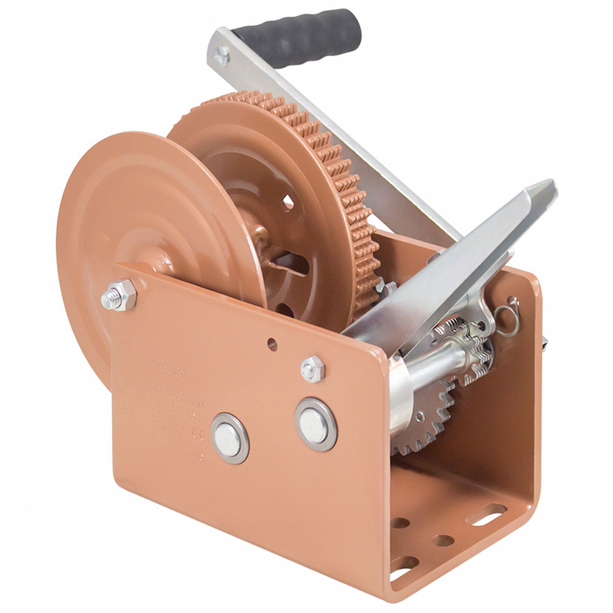 DUTTON-LAINSON, Pulling, 2,500 lb First Layer Load Capacity, Hand Winch ...
