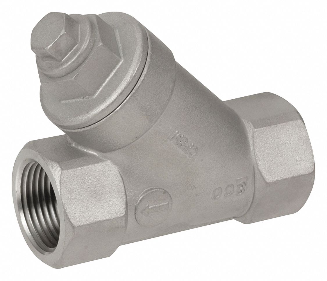 SMITH-COOPER, 1 in, Threaded, Y Strainer - 148L36|4373002300 - Grainger