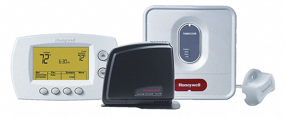 HONEYWELL HOME, Heat and Cool, Auto and Manual, Wireless Thermostat Kit ...