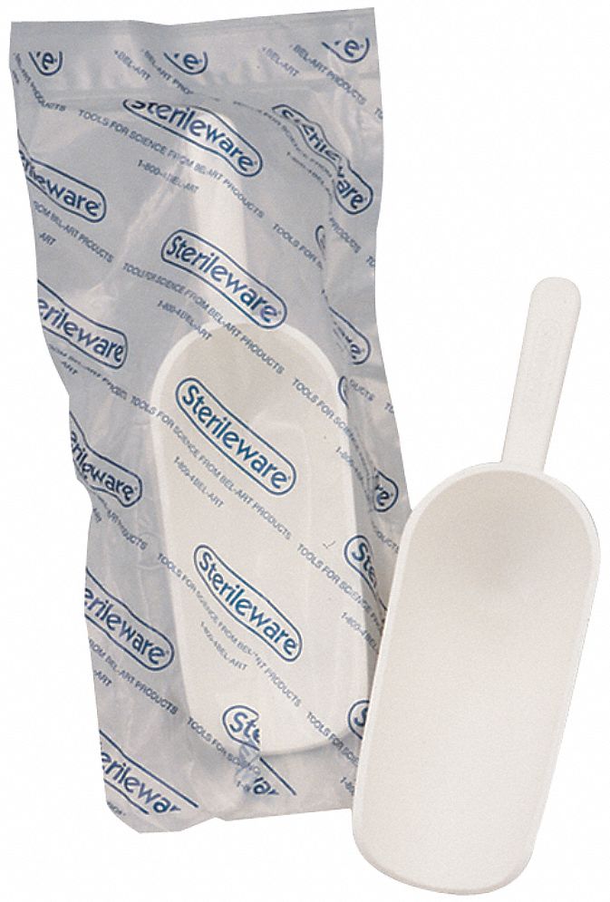 Sterile Sampling Scoop, 250 mL /8 oz Capacity, 19.1 cm/7 1/2 in Overall ...