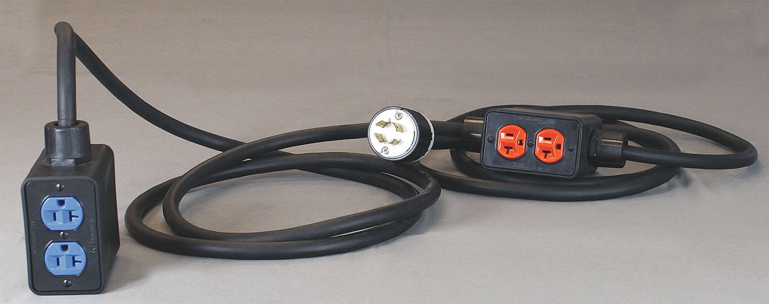 KH INDUSTRIES, 15 ft, 12 AWG Wire Size, Dead End Power Stringer ...