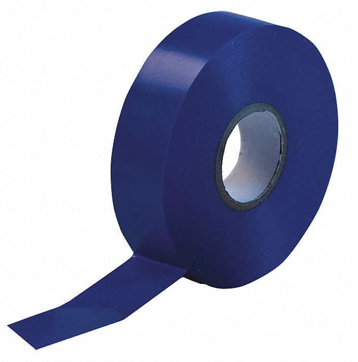RAYCHEM Vinyl Electrical Tape, Blue, 1 EA - 14A316|ETP-1818-6-19-20-B ...