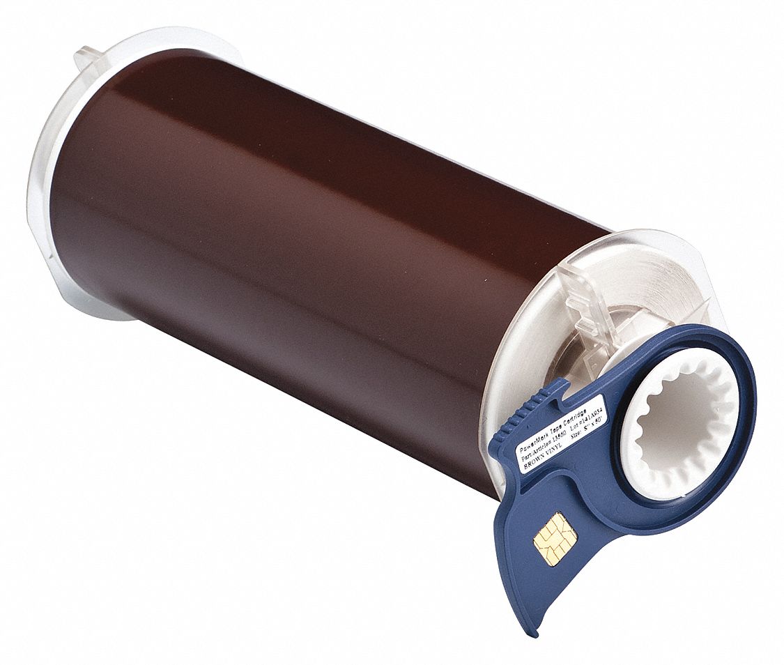 8 in x 50 ft, Vinyl, Continuous Label Roll - 14A583|13560 - Grainger