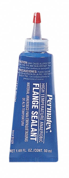 PERMATEX HIGH TEMPERATURE GASKET MAKER, -65 ° F TO 400 ° F, 24 HOUR ...