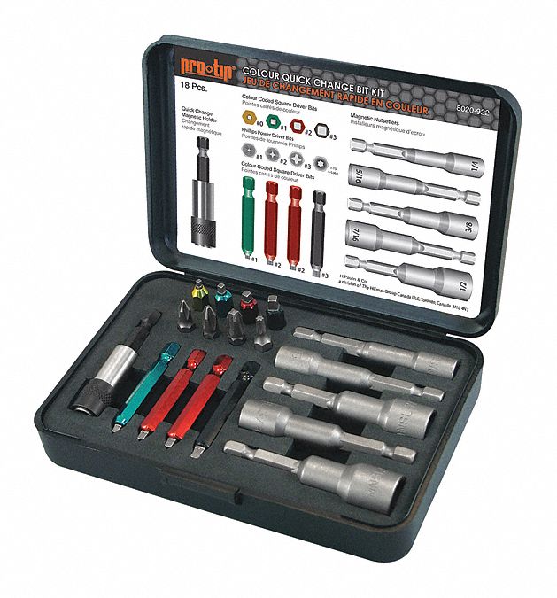 PAPCO COUPLER BIT KIT QUICK CHANGE 18PC - 28209 - PPC8020-922 | 8020 ...