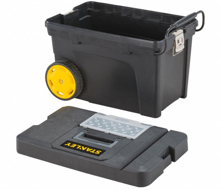 STANLEY Caja de Herramientas Rodante , 20"An , 12"Alt - Estuches y ...