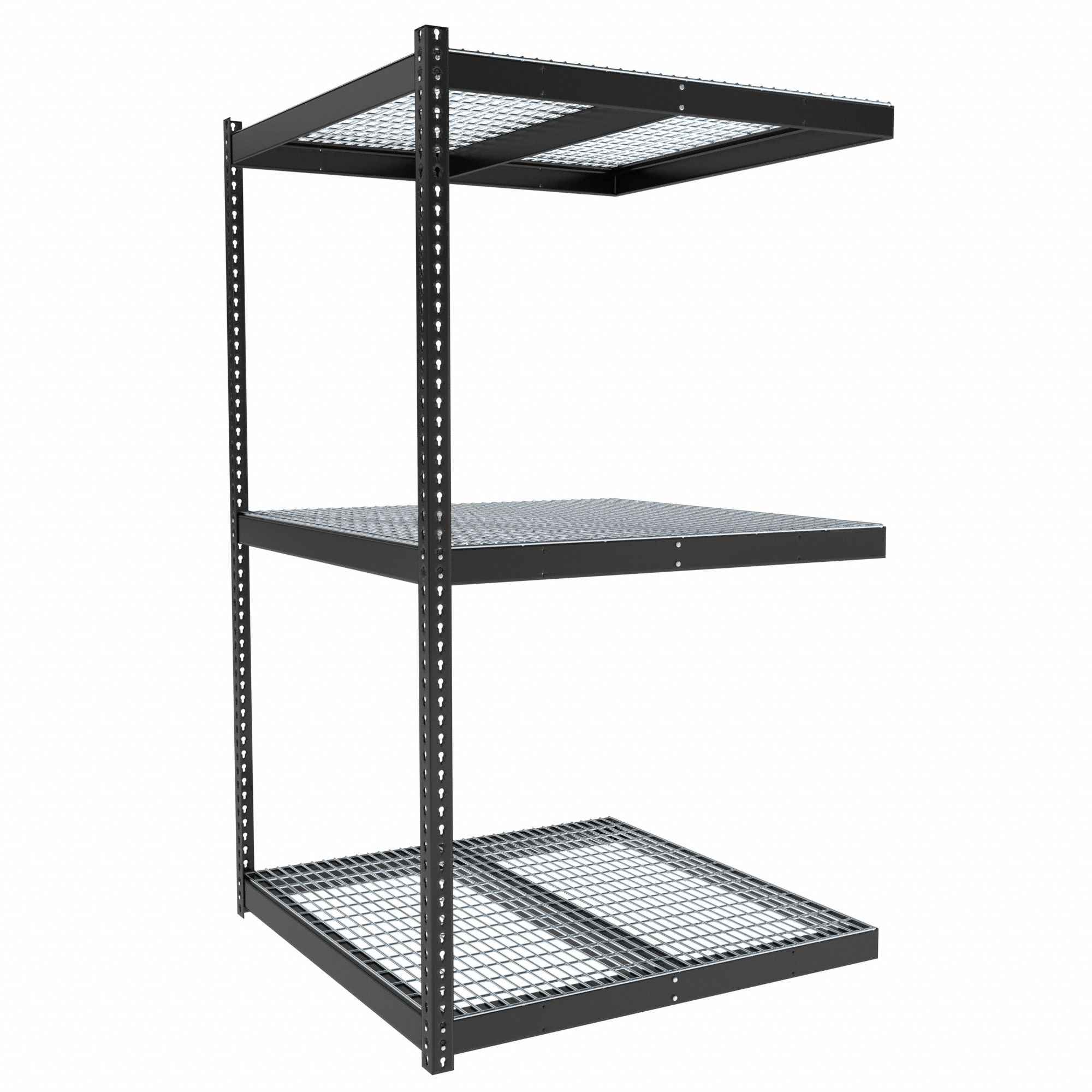 HALLOWELL, Add-On, Medium-Duty, Boltless Shelving - 14C699|DRHC484884 ...