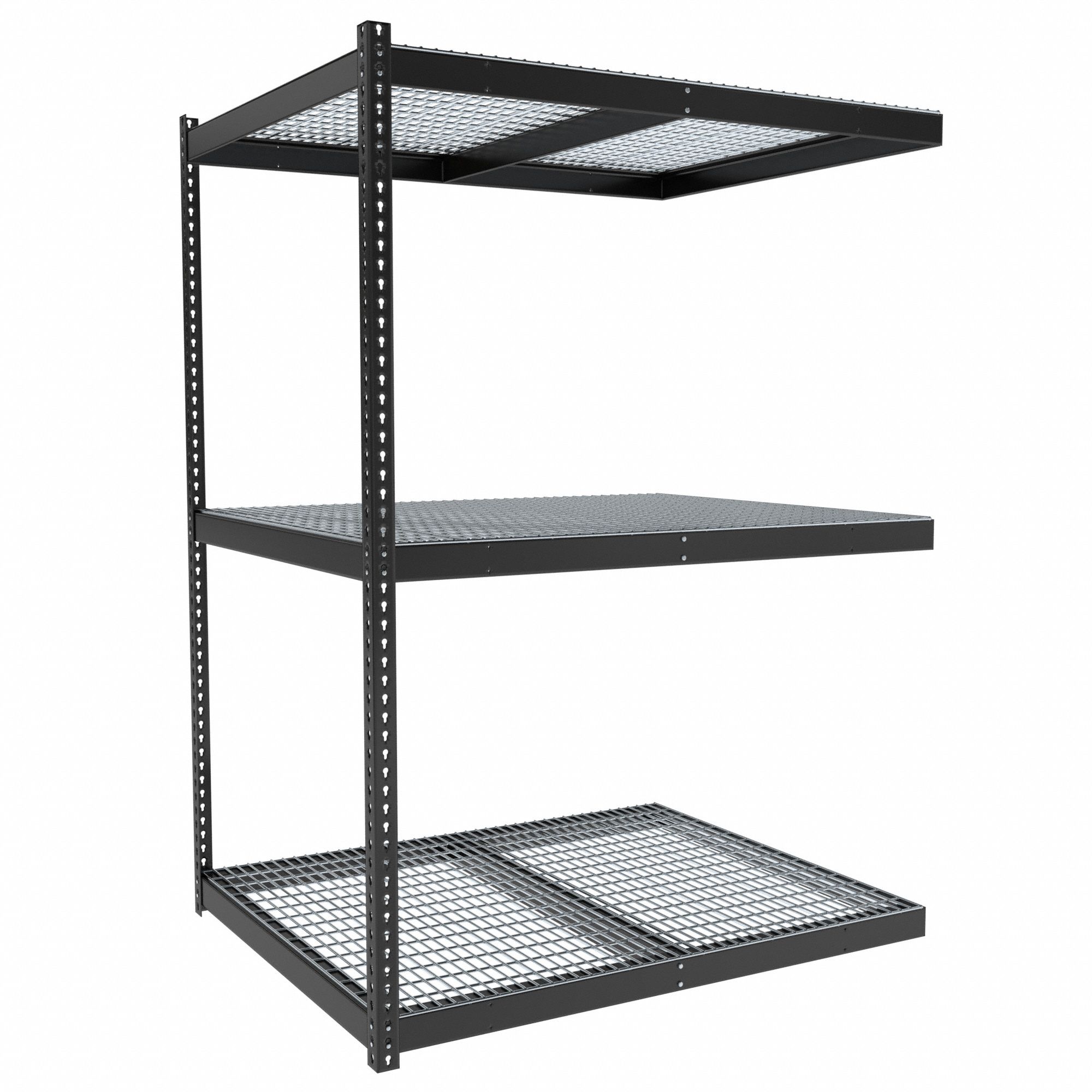 HALLOWELL, Add-On, Medium-Duty, Boltless Shelving - 14C710|DRHC604884 ...