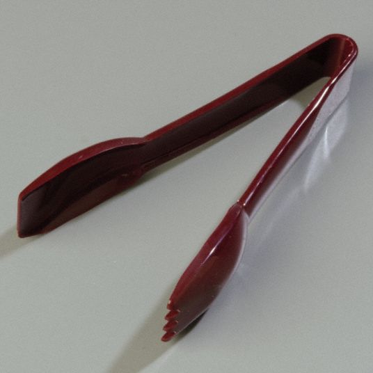 CARLISLE, 6 1/2 in Overall Lg, Brown, Pom Tongs - 14D281|460601 - Grainger