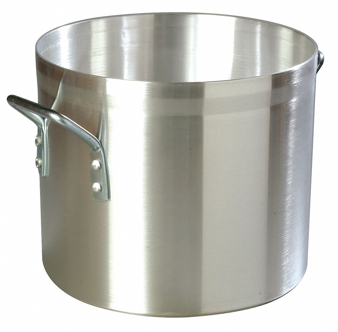 CARLISLE, 20 qt Capacity, Aluminum, Stock Pot - 14D444|61220 - Grainger