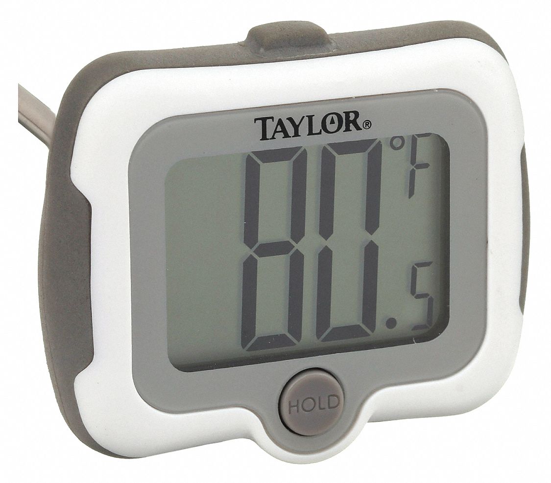 TAYLOR, Food Safety, LCD, Digital Food Service Thermometer - 14F308 ...