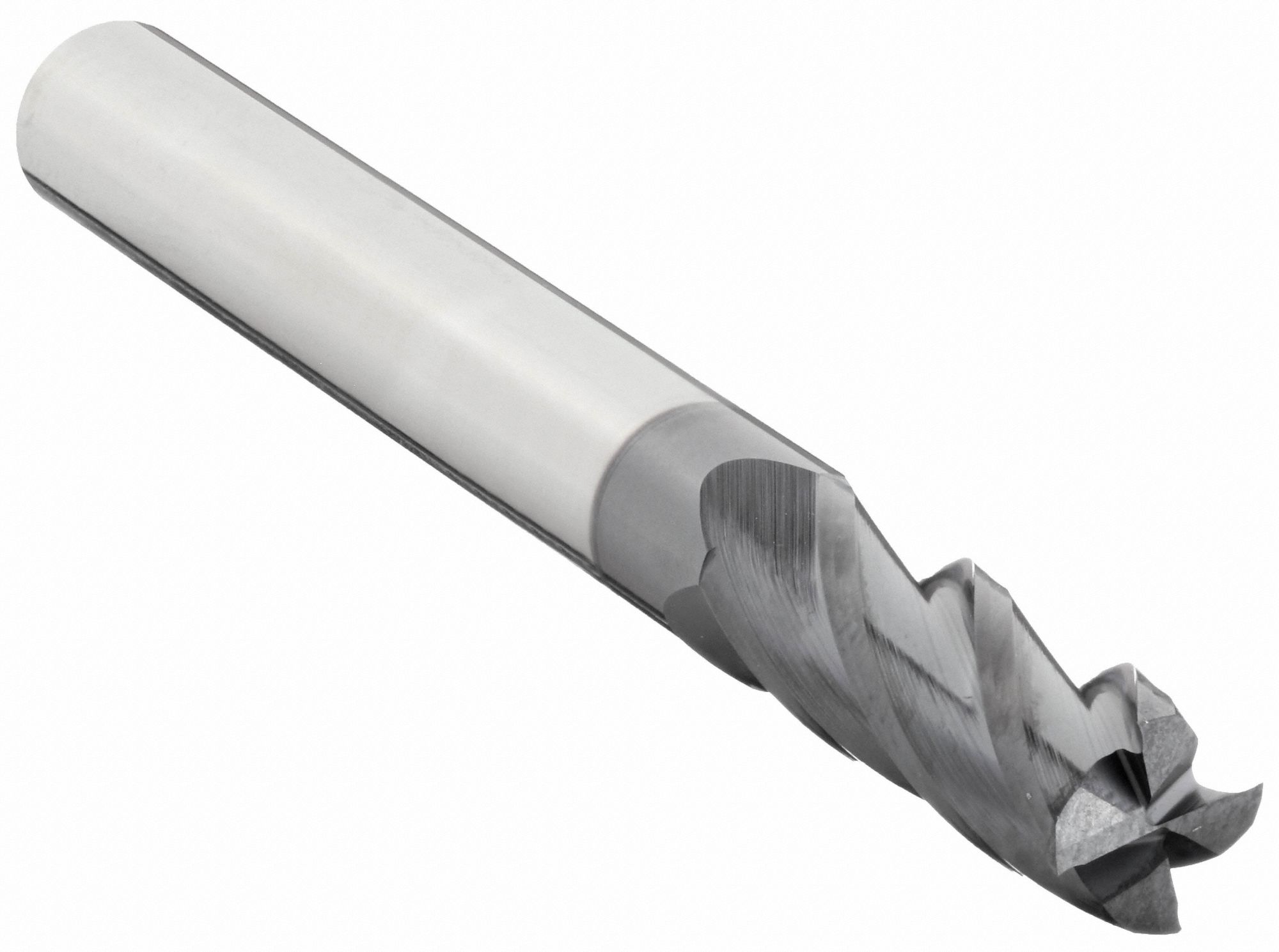 MICRO 100, Carbide, AlTiN Coated, Square End Mill - 14G004|GEM-375-4X - Grainger