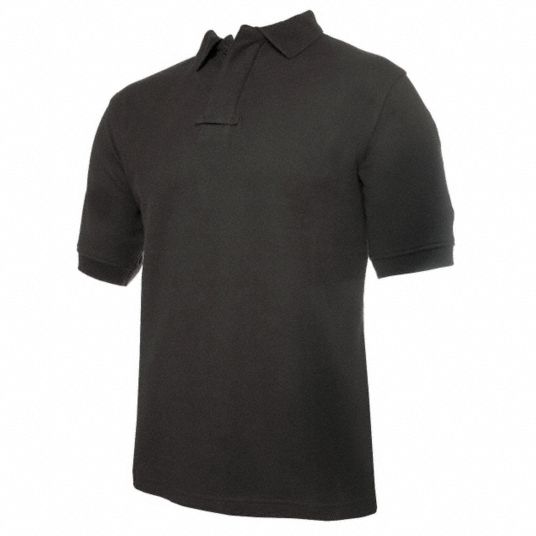 Tactical Polo,Black,XL - Grainger
