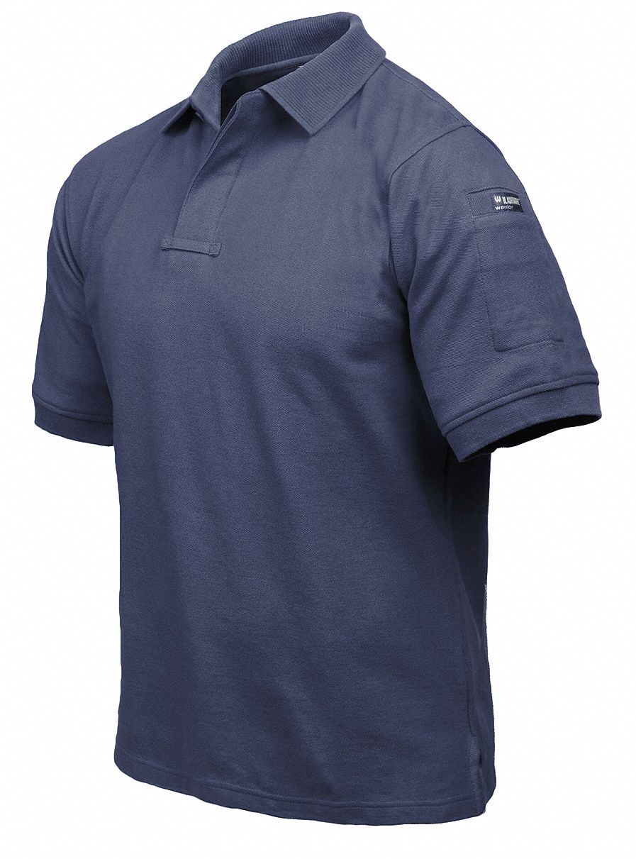 Tactical Polo,Navy,XL - Grainger
