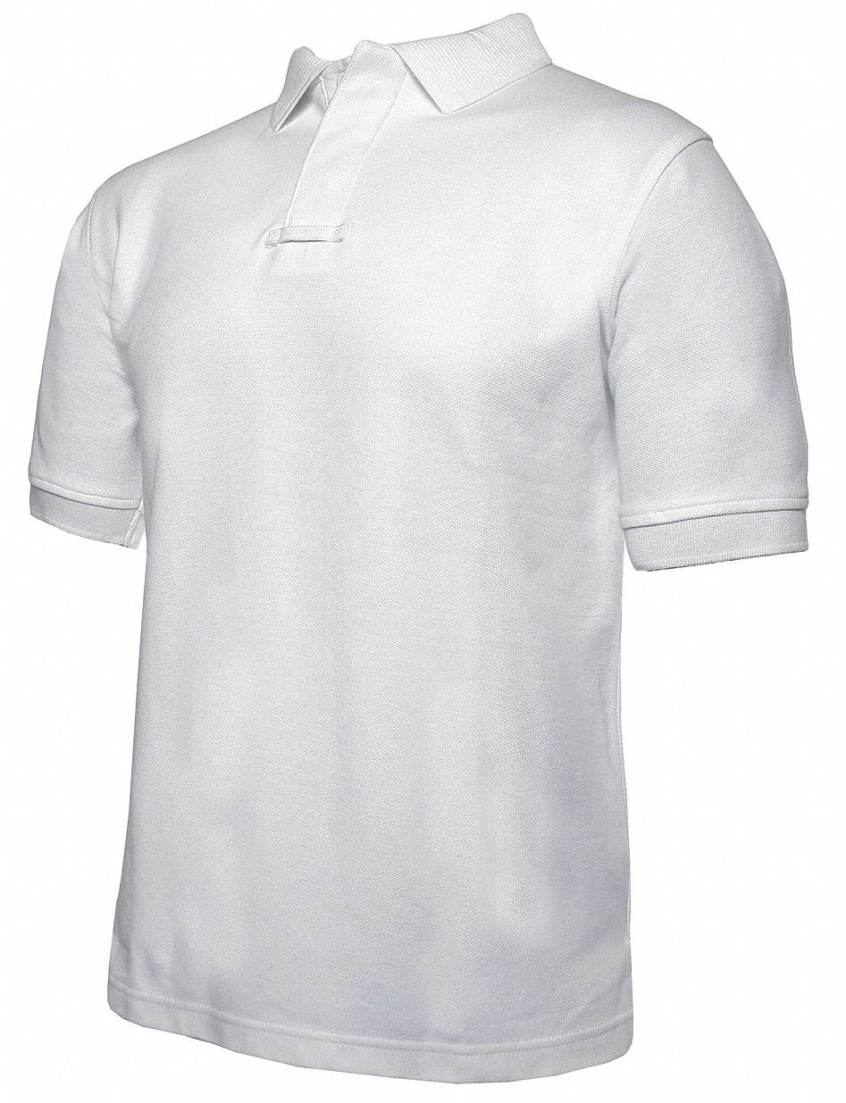 Tactical Polo,White,2XL - Grainger
