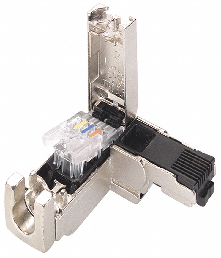 SIEMENS, Connector RJ45, Solid, Connector - 14G832|6GK1901-1BB20-2AA0 ...