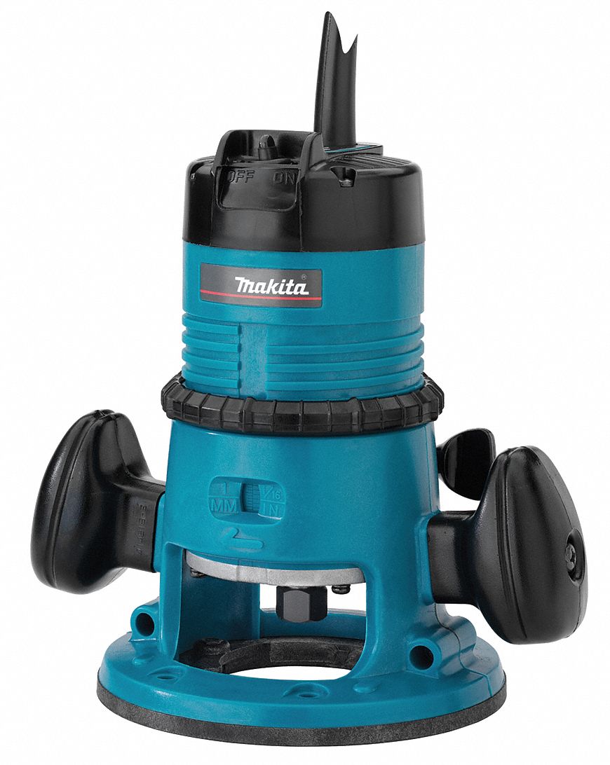 MAKITA Router, 30, 000 RPM, 1 HP - 14G987|3606 - Grainger