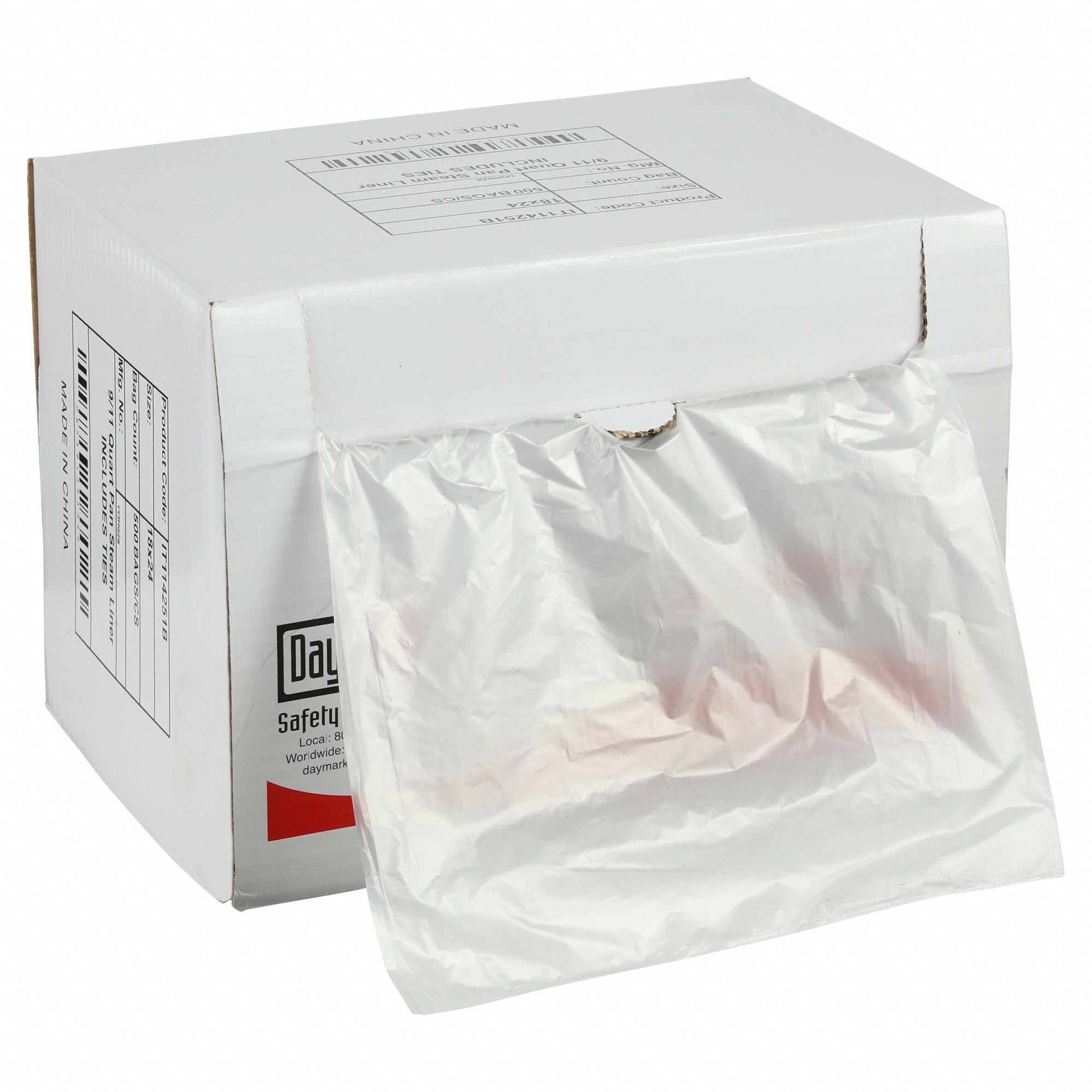 DAYMARK STEAM PAN LINER,18 IN W X 24 IN L - 27384 - WWG14H144 ...