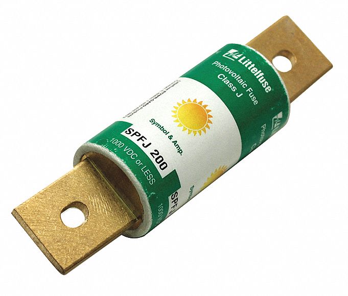 LITTELFUSE Solar Fuse, Time Delay, Class J, SPFJ Series - 14H363 ...