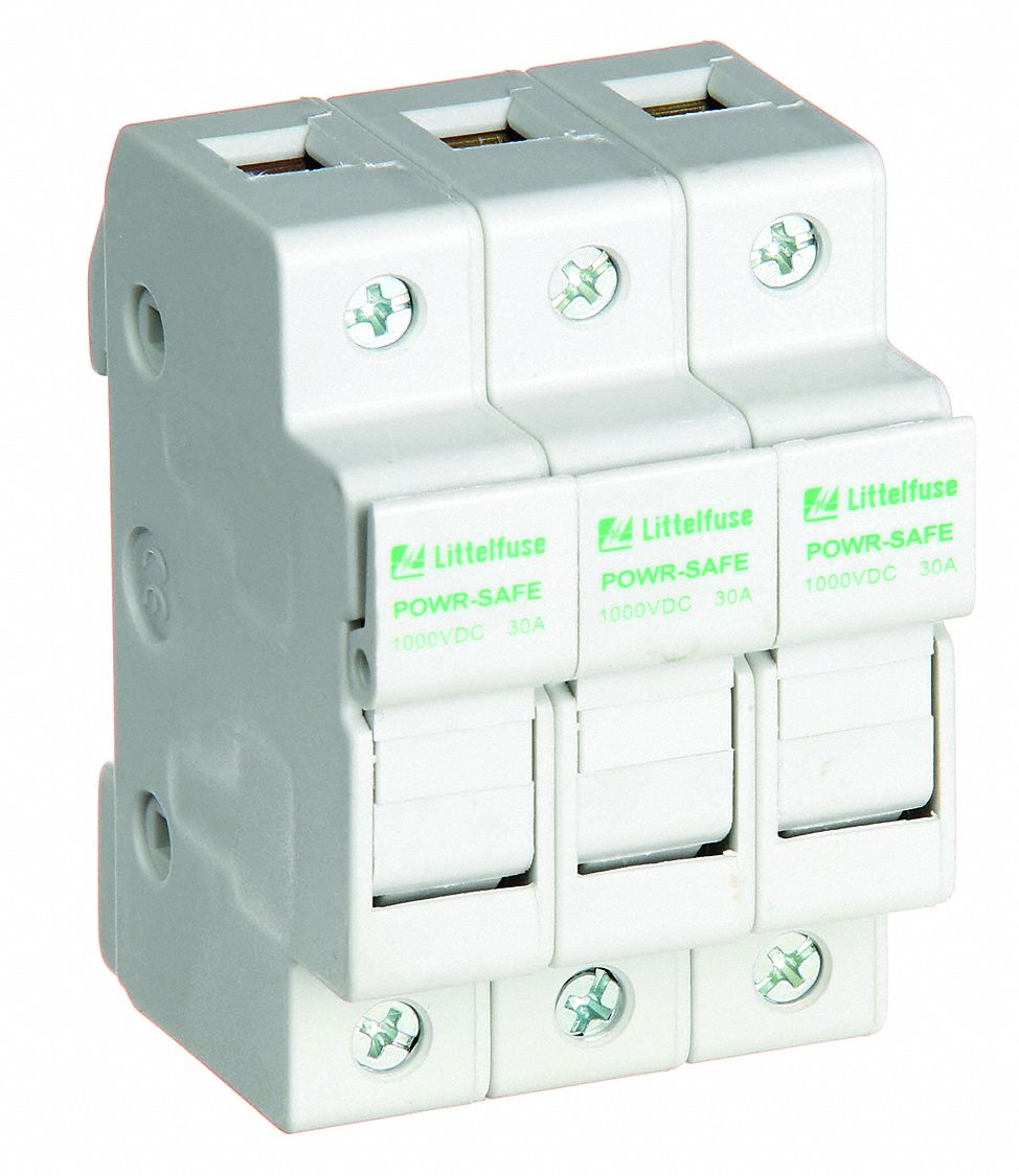 Finger Safe Fuse Block, Fuse UL Class T - Grainger