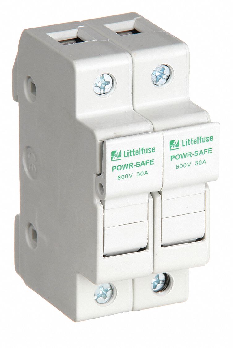 Finger Safe Fuse Block, Fuse UL Class CC - Grainger