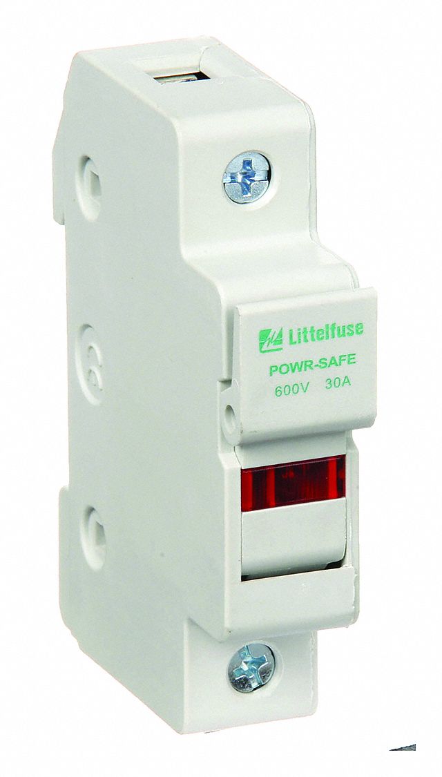 Finger Safe Fuse Block, Fuse UL Class CC - Grainger