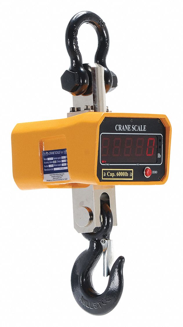 VESTIL SCALE CRANE - Crane Scales and Dynamometers - VESSC6 | SC6 ...