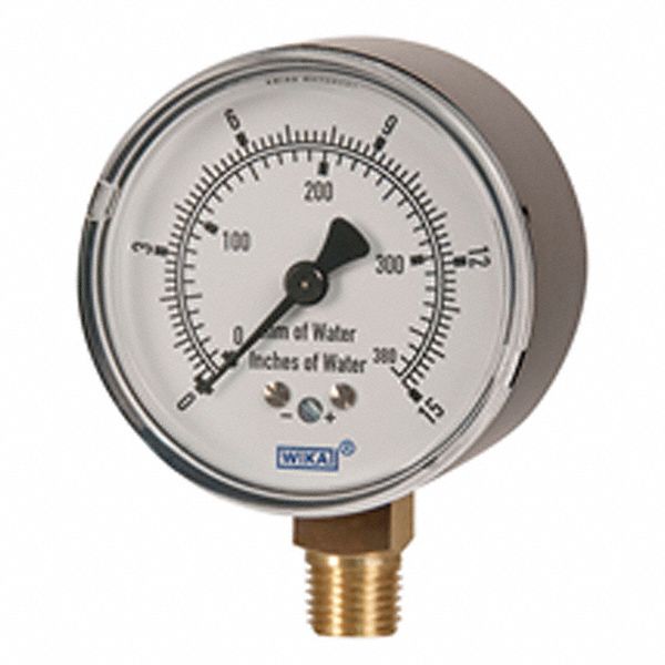 Pressure gauge inches of water store