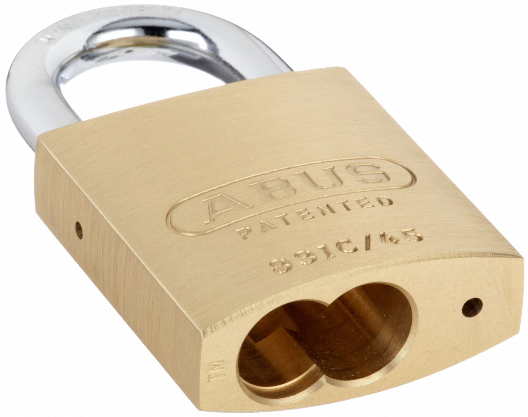 ABUS Padlock: 63/64 in Vertical Shackle Clearance, 15/16 in Horizontal Shackle Clearance, SFIC ...