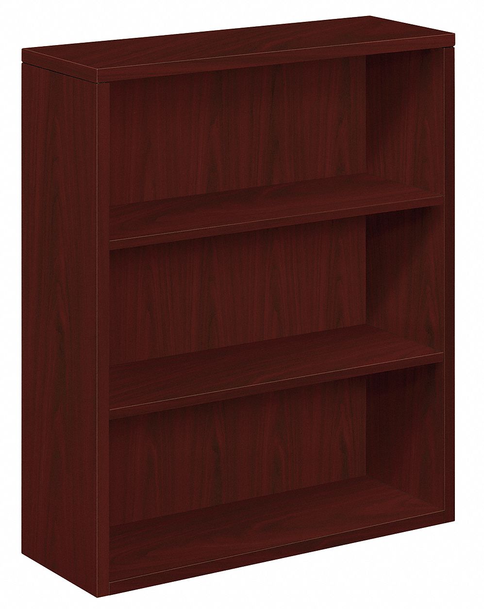 36 in x 13 1/8 in x 43 3/8 in 10500 Series Bookcase with 3 Shelves ...