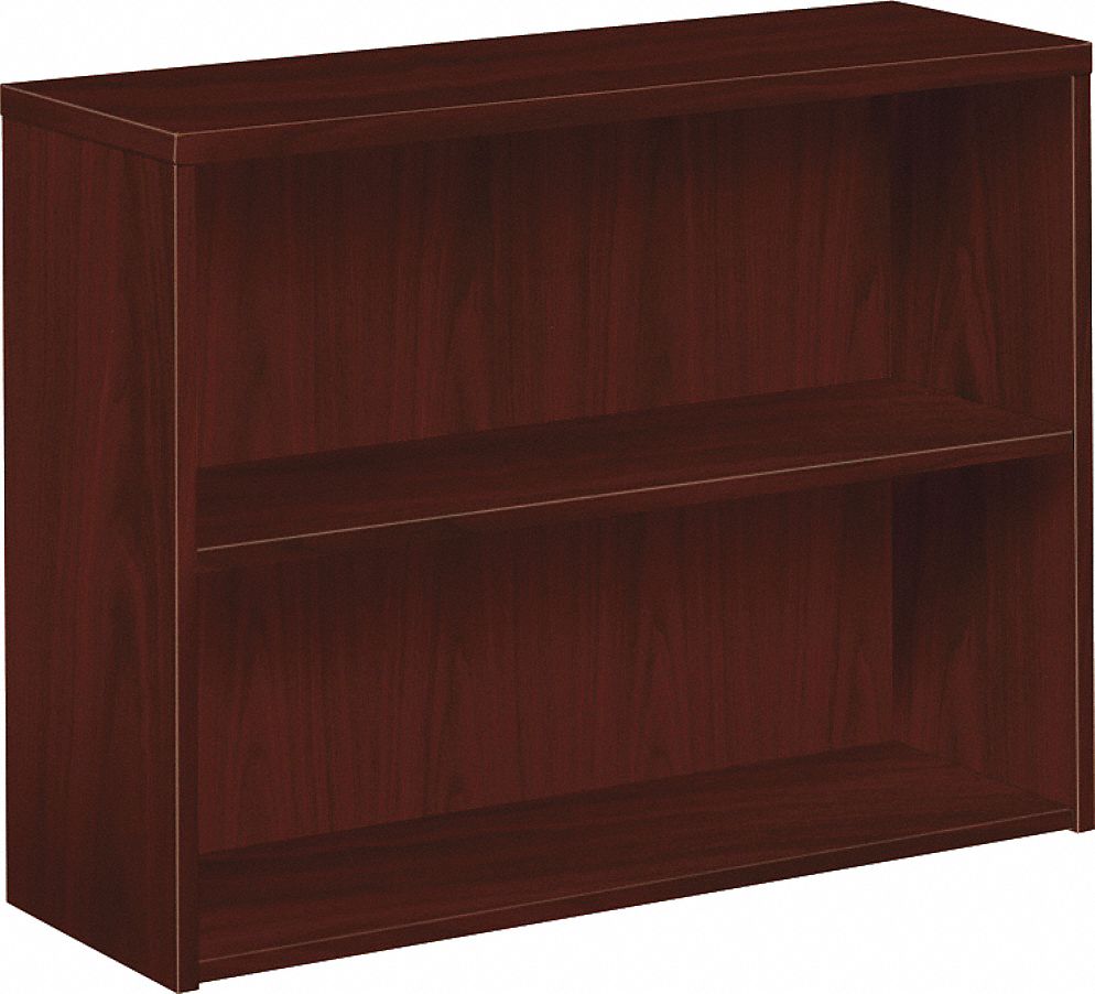 36 in x 13 1/8 in x 29 5/8 in 10500 Series Bookcase with 2 Shelves ...