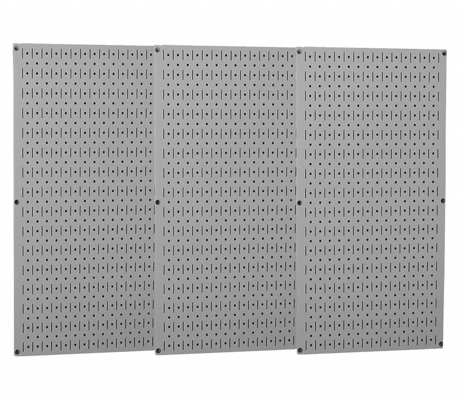 WALL CONTROL Panel Perforado , Altura 32" x 48" Ancho , Acero con 600 ...