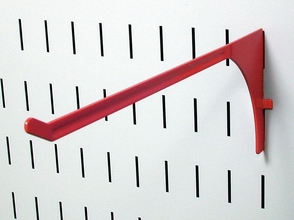 WALL CONTROL Slotted Toolboard Hook Kit: 20 Hooks, Red - 14K278|35-K ...