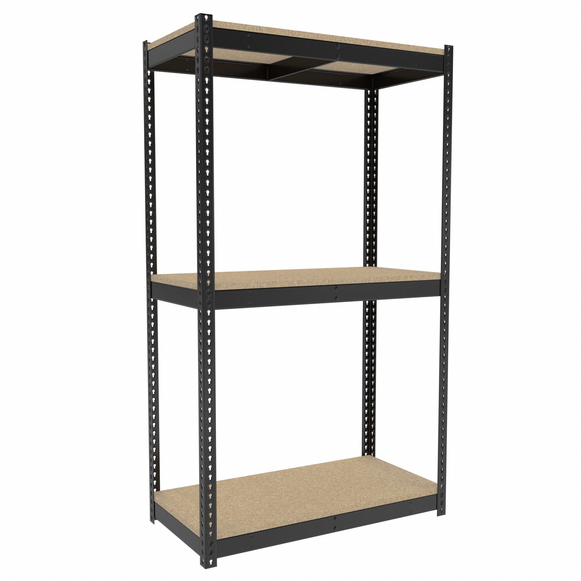 HALLOWELL, Starter, Medium-Duty, Boltless Shelving - 14L146|DRHC482484 ...