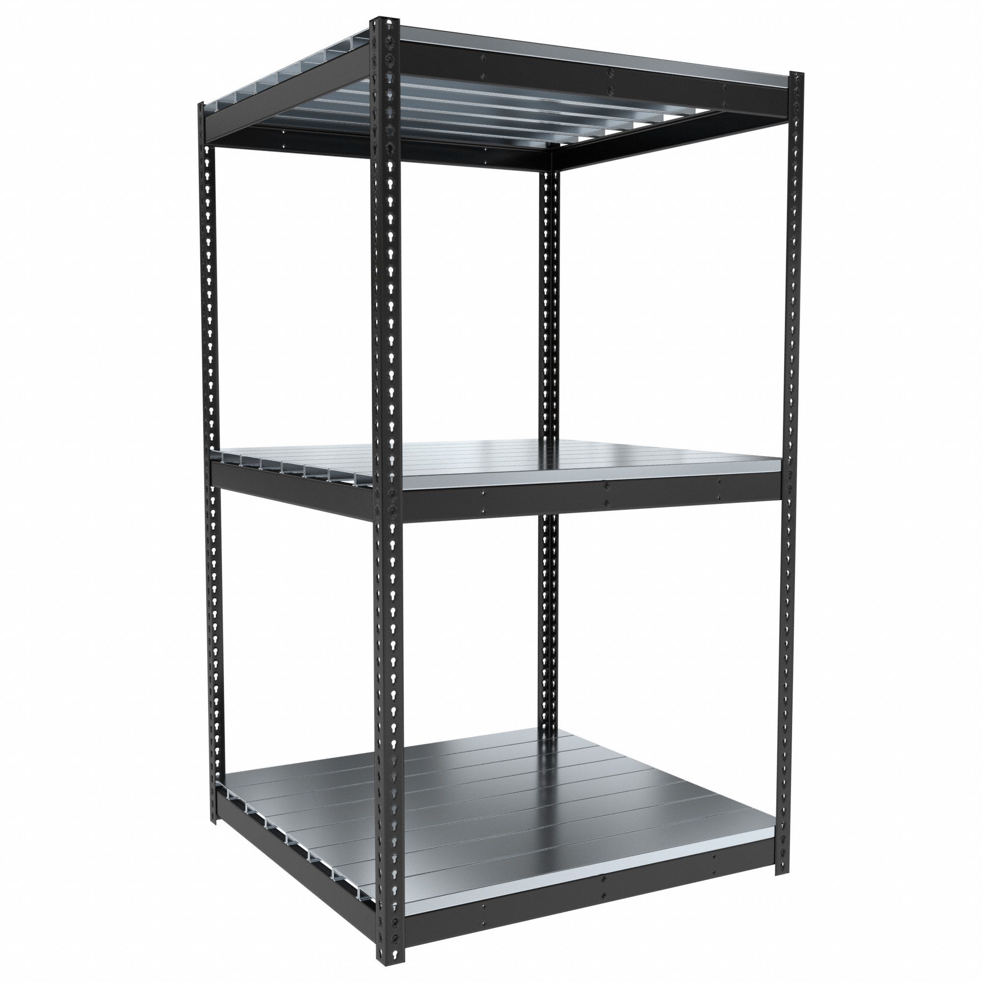 HALLOWELL, Starter, Medium-Duty, Boltless Shelving - 14L273|DRHC484884 ...