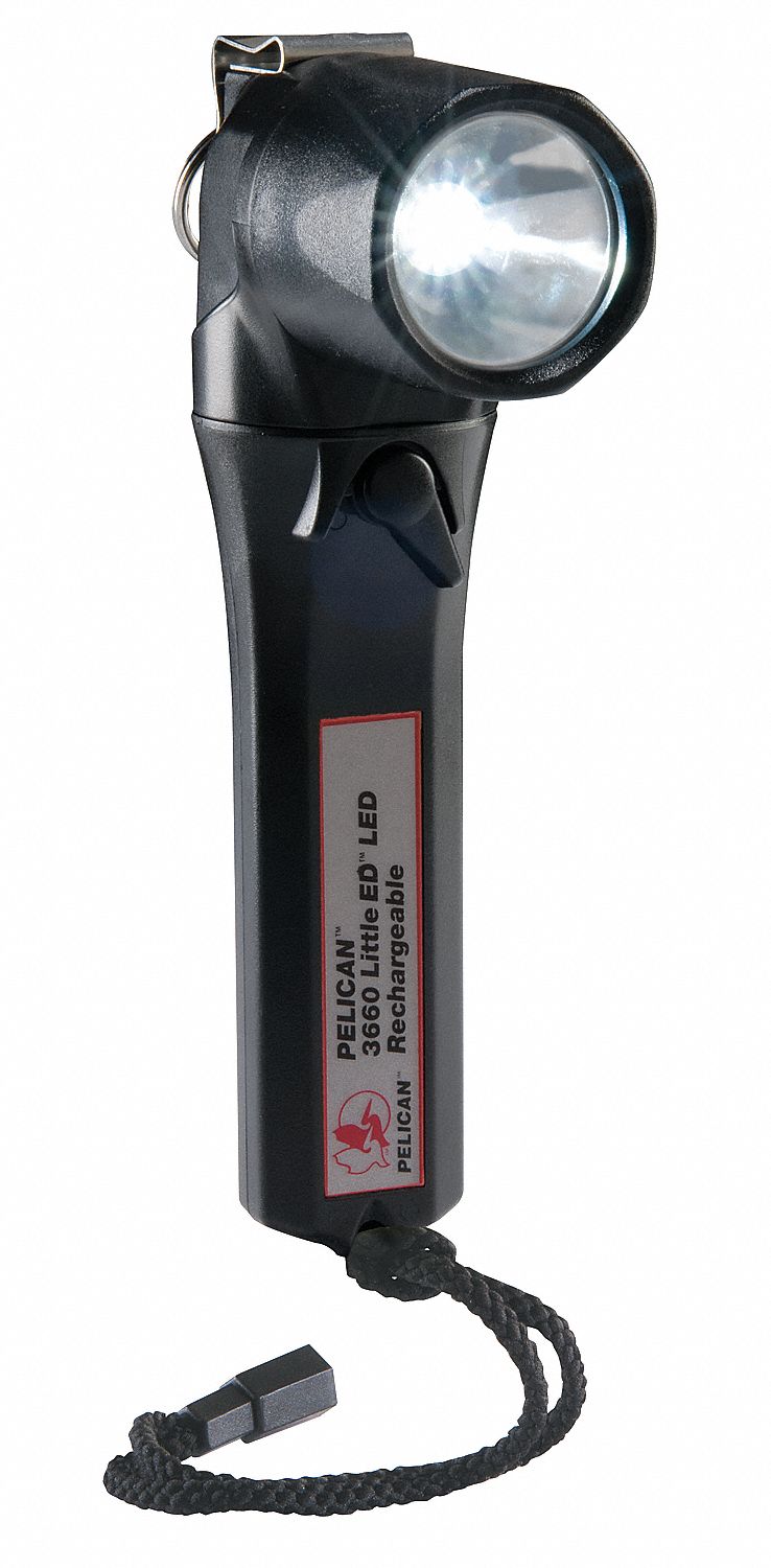 LED Hands Free Light, Plastic, Maximum Lumens Output: 112, Black, 7.51 ...