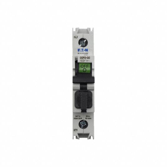 BUSSMANN Finger-Safe Fuse Block with Disconnect Switch: 1 Poles, 0 to ...