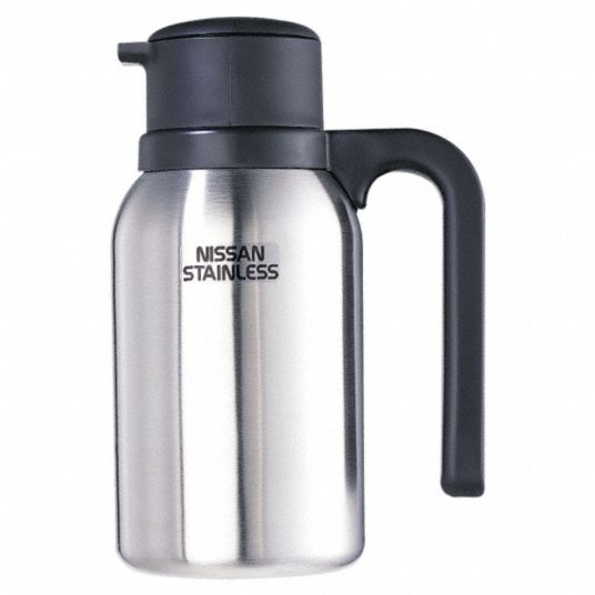 THERMOS, 20 oz Capacity, Silver, Creamer Carafe - 14L893|TGB06SC - Grainger