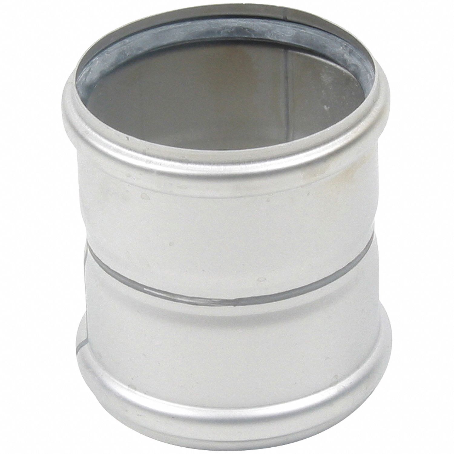 Stainless Steel, 2 in x 2 in Fitting Pipe Size, Double Coupling ...