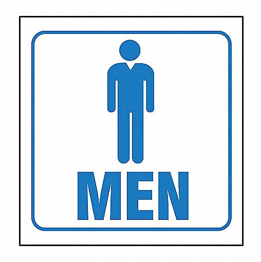 ACCUFORM SIGNS 3D PROJ SIGN MEN - Restroom Signs - ACFPSP622 | PSP622 ...