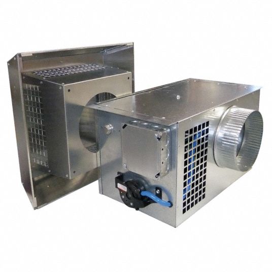 680 cfm Max, 10 in / 10 in Inlet/Outlet, Combustion Air Intake System ...