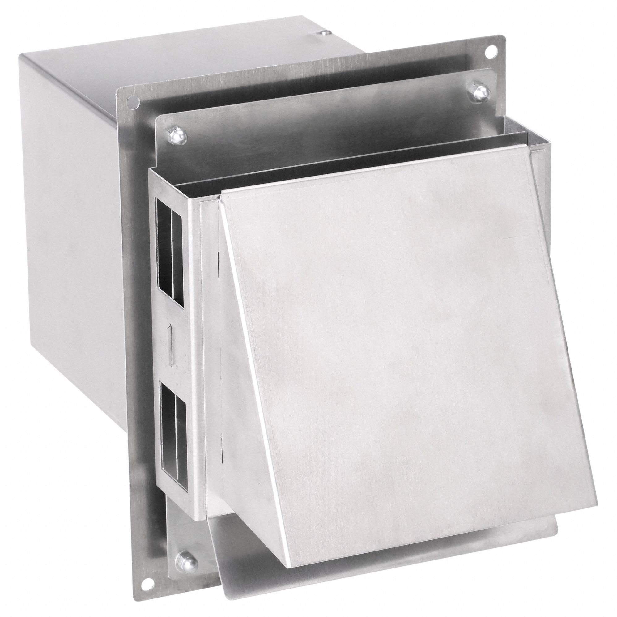 Vented Rain Cap, Rectangular, Vent Hood - 14U196|VH1-3 - Grainger