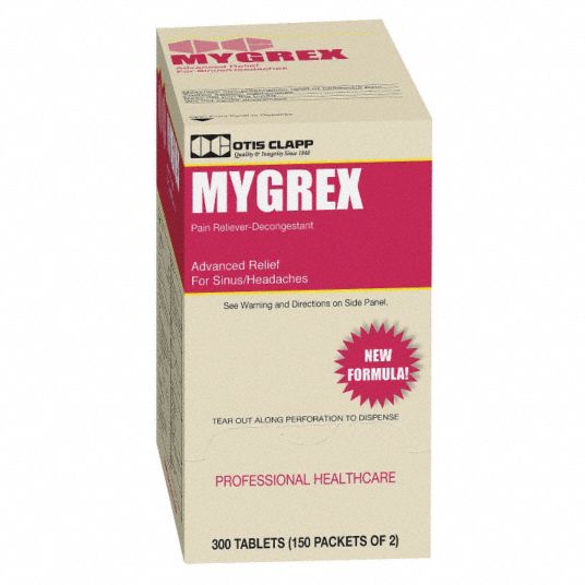 Mygrex Sinus and Allergy, Tablet, 150 x 2, Regular Strength ...