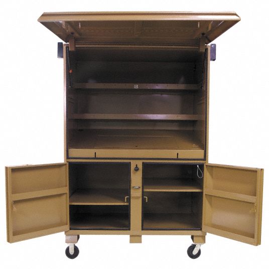 KNAACK Jobsite Field Office: 60 in Overall Wd, 44 in Overall Dp, 83 in ...