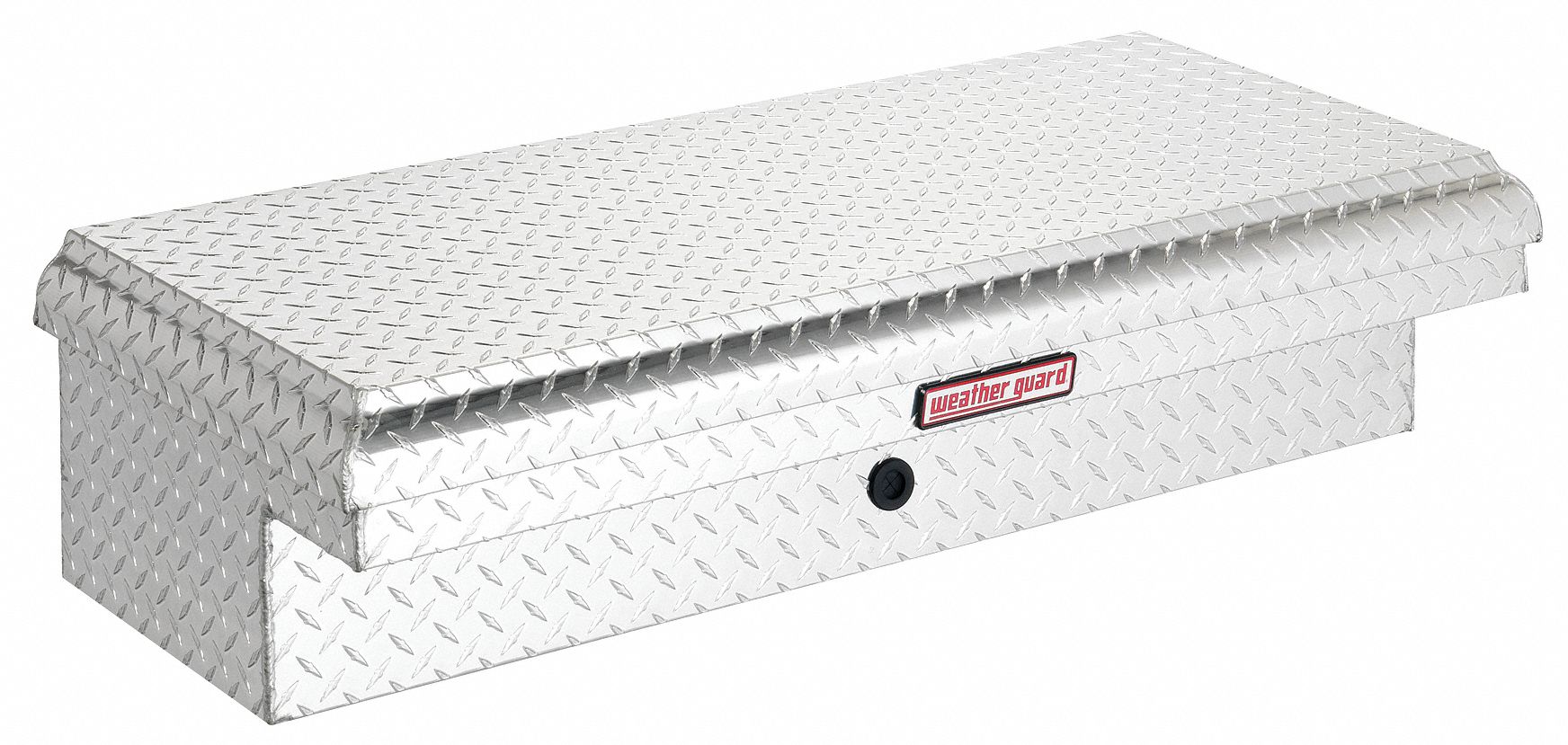WEATHER GUARD, Aluminum, 19 1/4 in Overall Dp, Side-Mount Truck Box ...