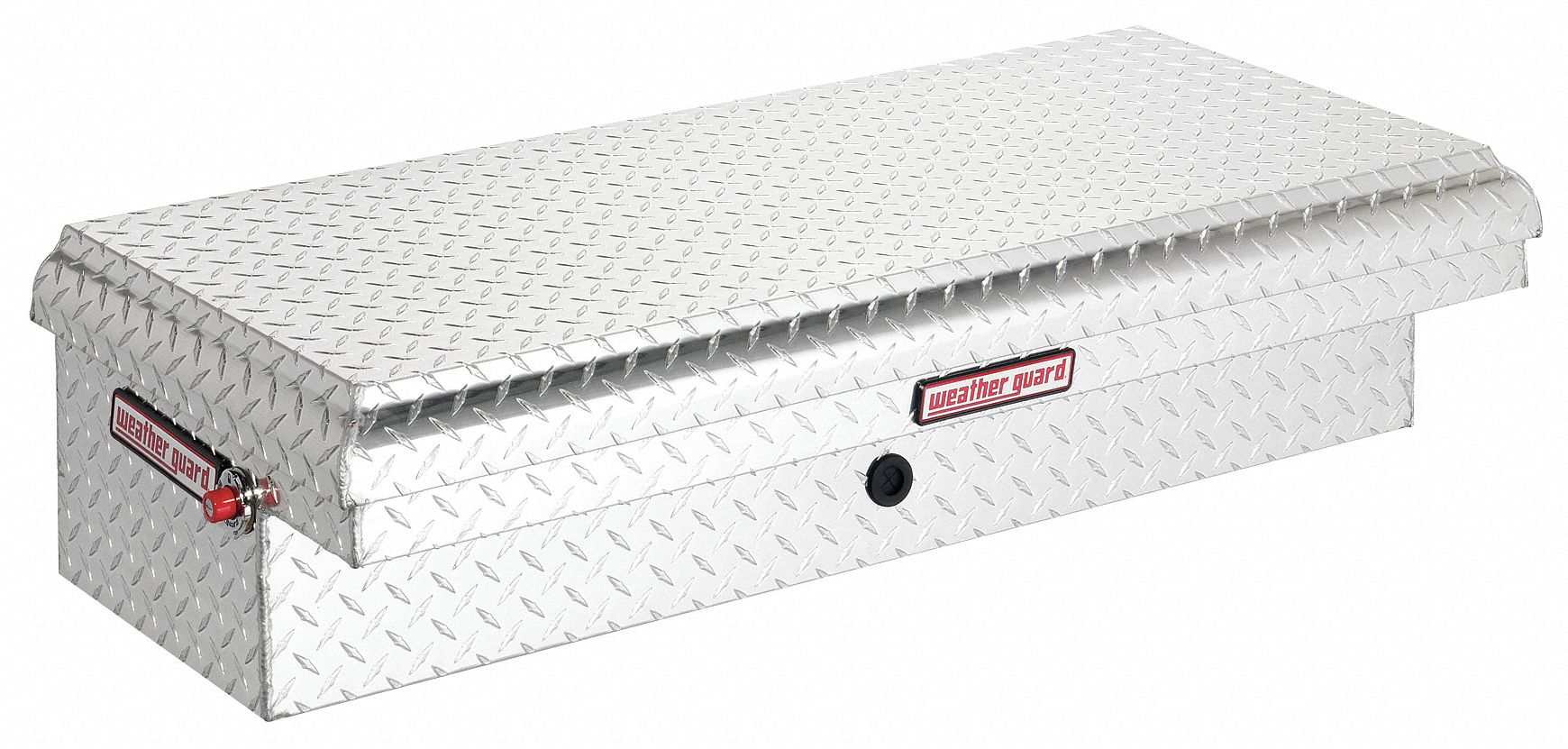 WEATHER GUARD, Aluminum, 19 1/4 in Overall Dp, Side-Mount Truck Box ...