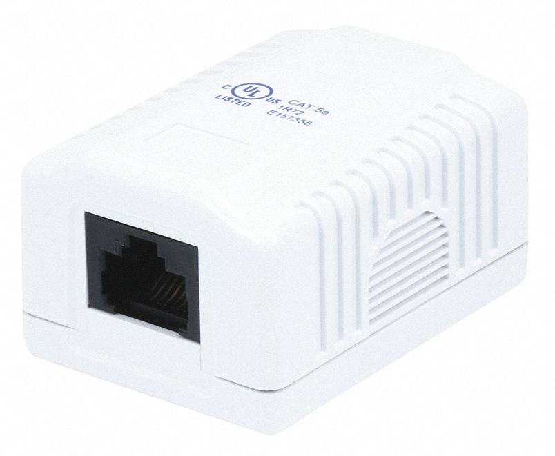 MONOPRICE, Keystone, Keystone Wall Mount, Surface Mount Box - 14W967 ...