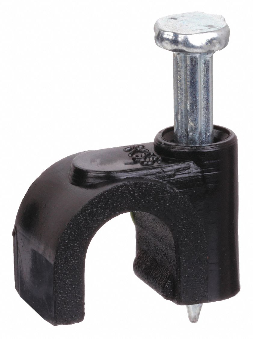 DOLPHIN COMPONENTS CORP, Cable Staple, 5/16 in Crown Wd, Cable Staple ...